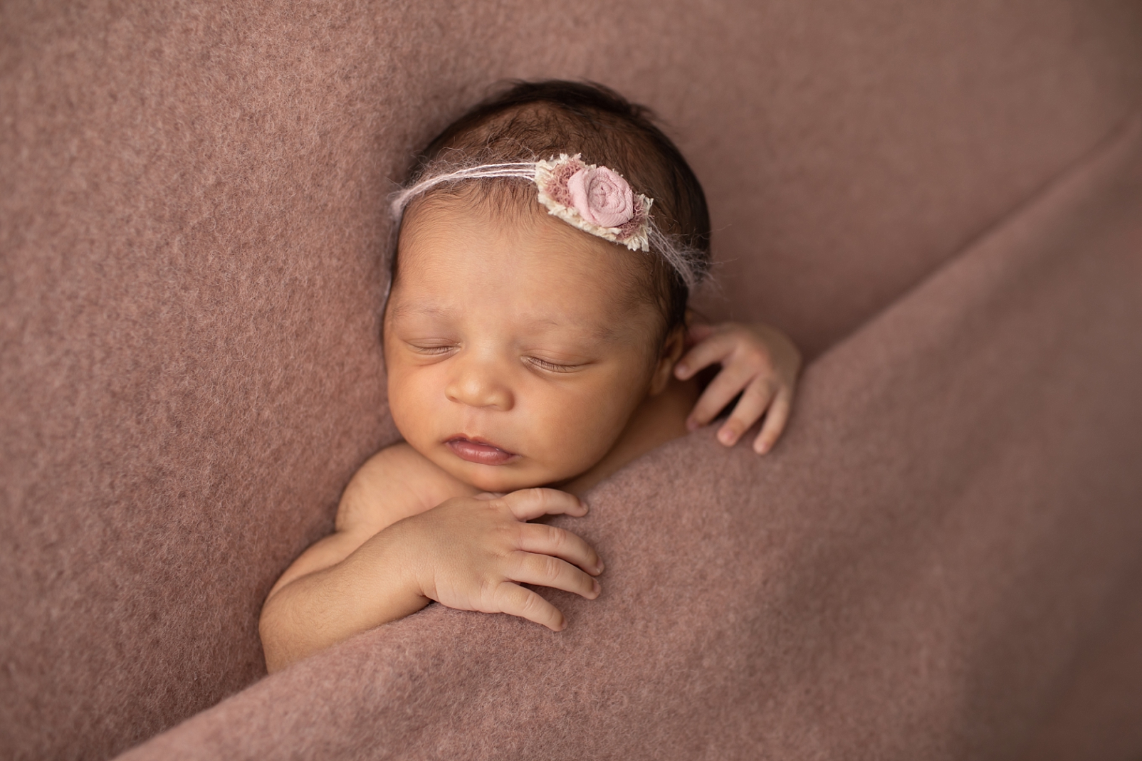 Newborn Only - All Wrapped Studio Session | Rebecca Leigh Photography